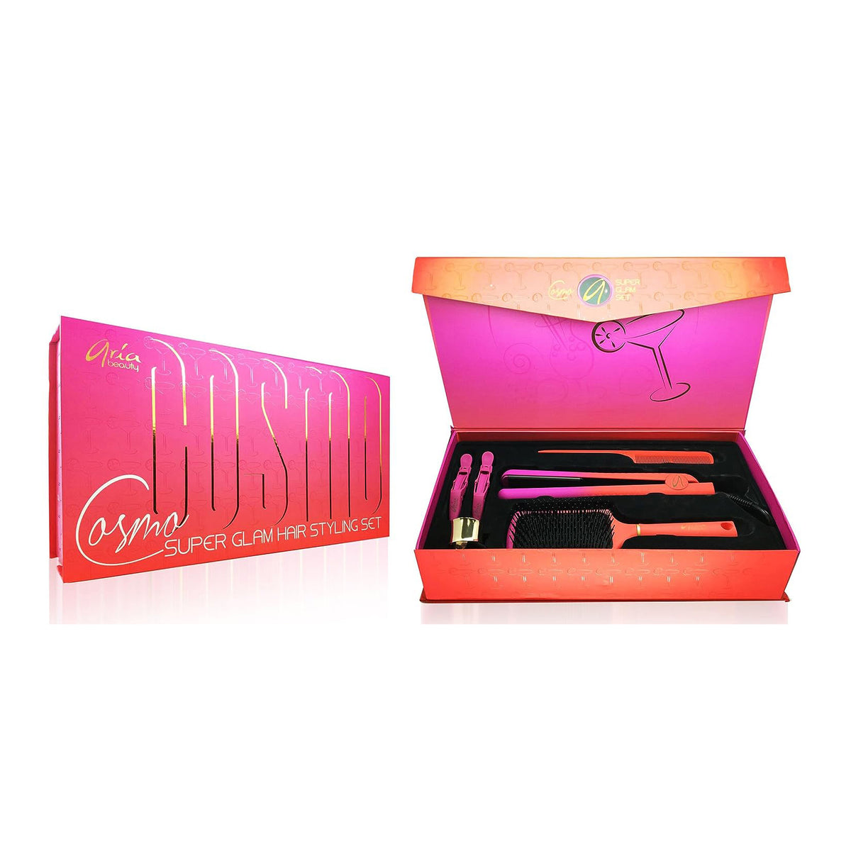 Cosmo Super Glam Hair Styling Set | Aria Beauty – Lotion Source