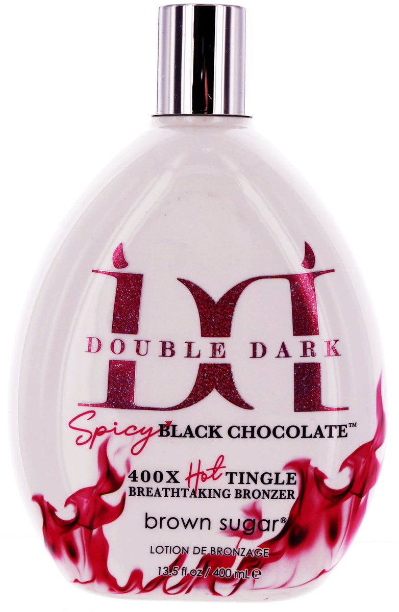 Double Dark Spicy Black Chocolate 400X Hot Tingle Tanning Lotion 13.5 ...